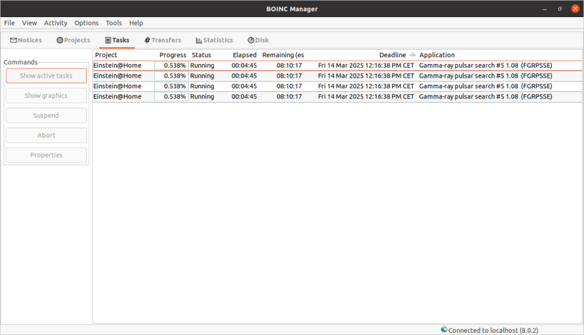 Install BOINC Manager on Ubuntu using the Snap Store | Snapcraft