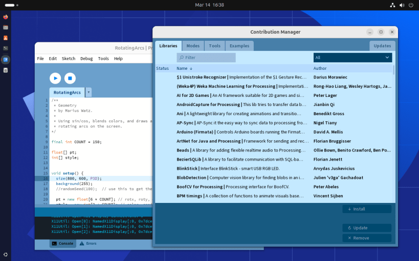 Install Processing on Linux | Snap Store