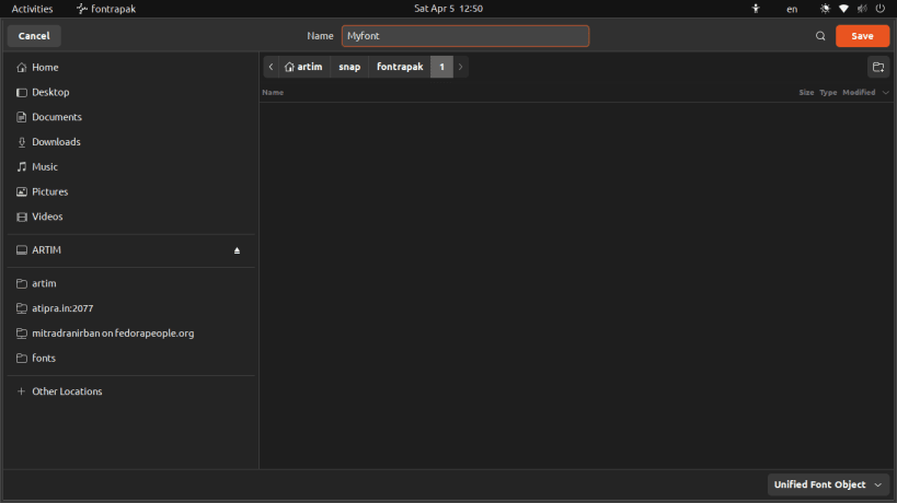Install Fontra Pak (unofficial snap) on Linux | Snap Store