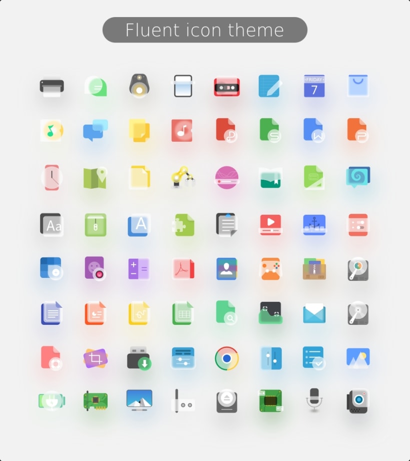 Install icon-theme-fluent on Linux | Snap Store