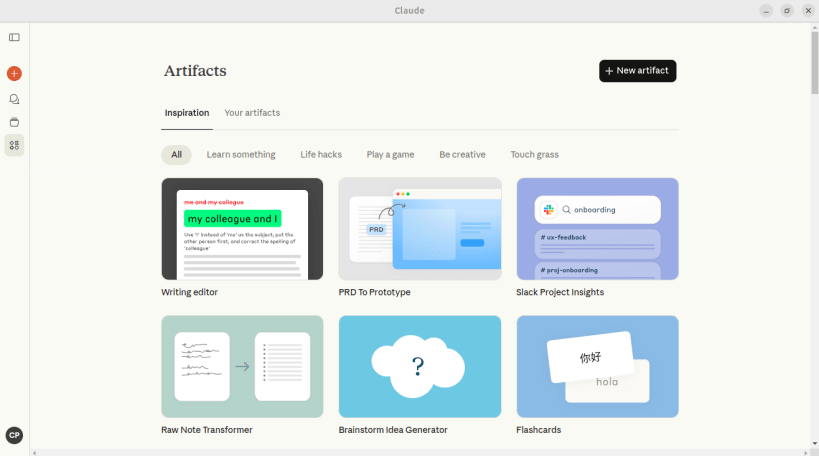 Install Claude Desktop on Linux | Snap Store