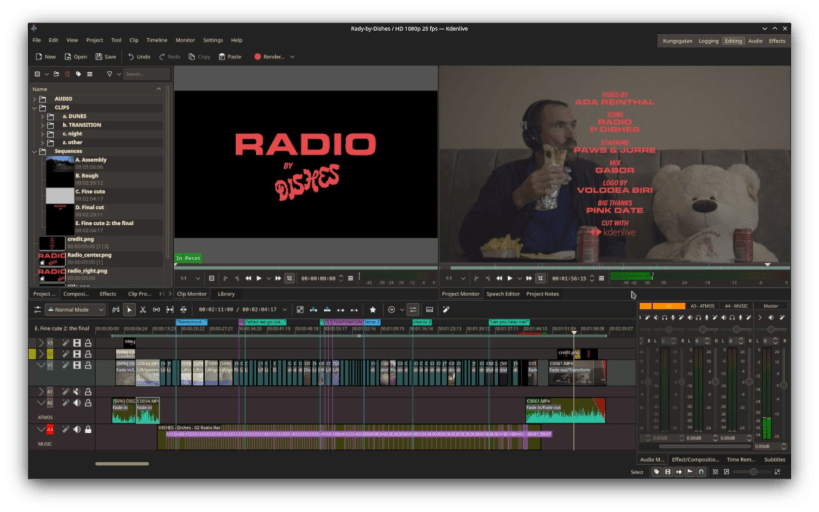 Install Kdenlive on Linux | Snap Store