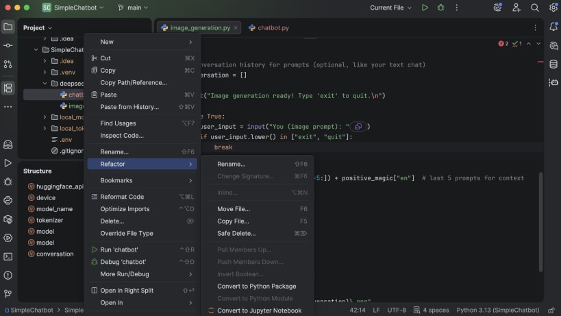 Install pycharm on Linux | Snap Store