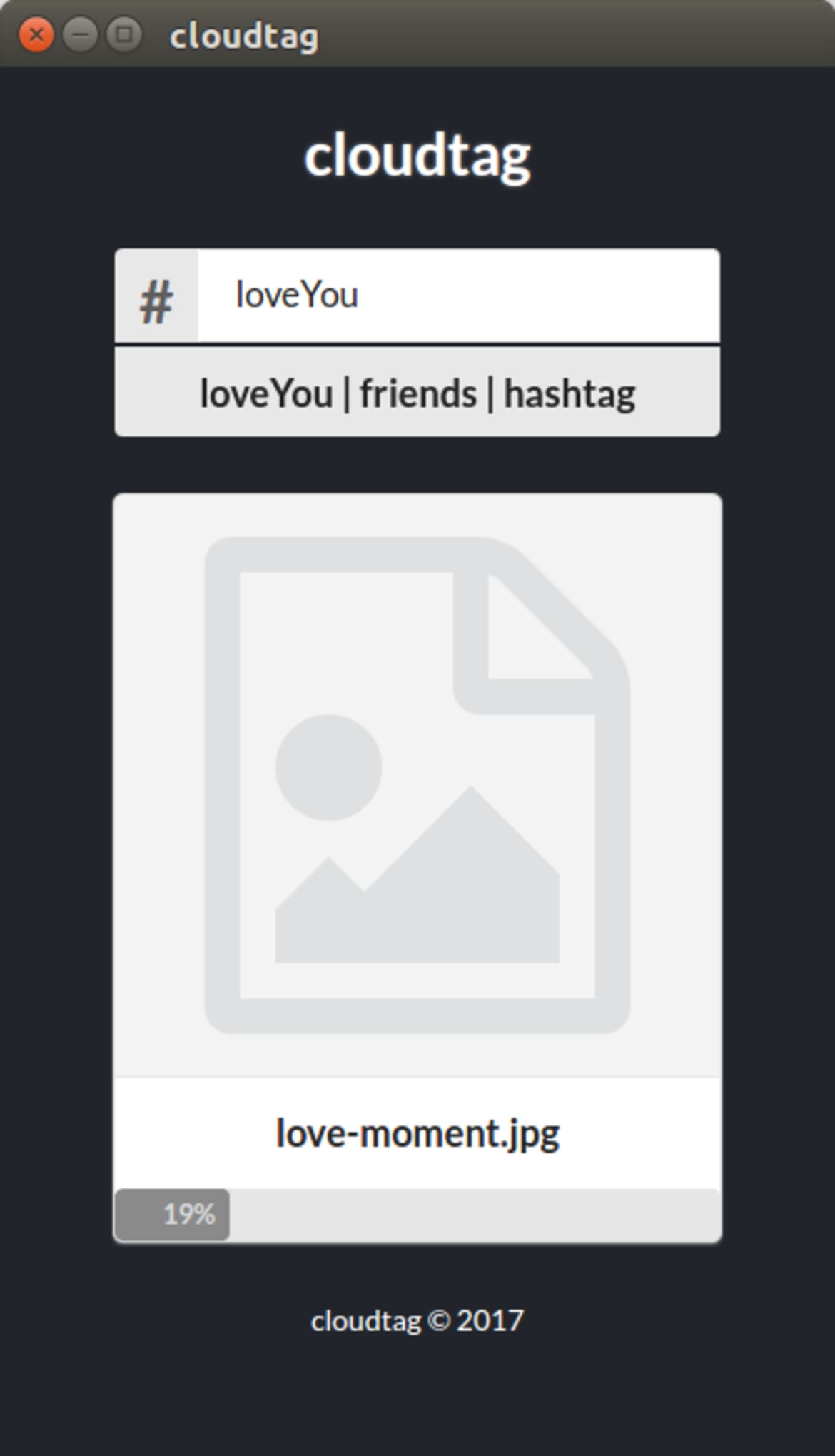 Install Cloudtag on Linux | Snap Store