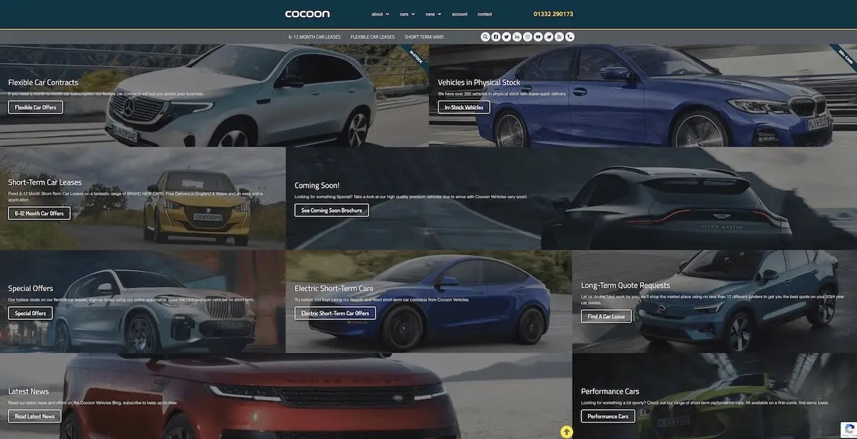 Cocoon Vehicles Car Subscriptions