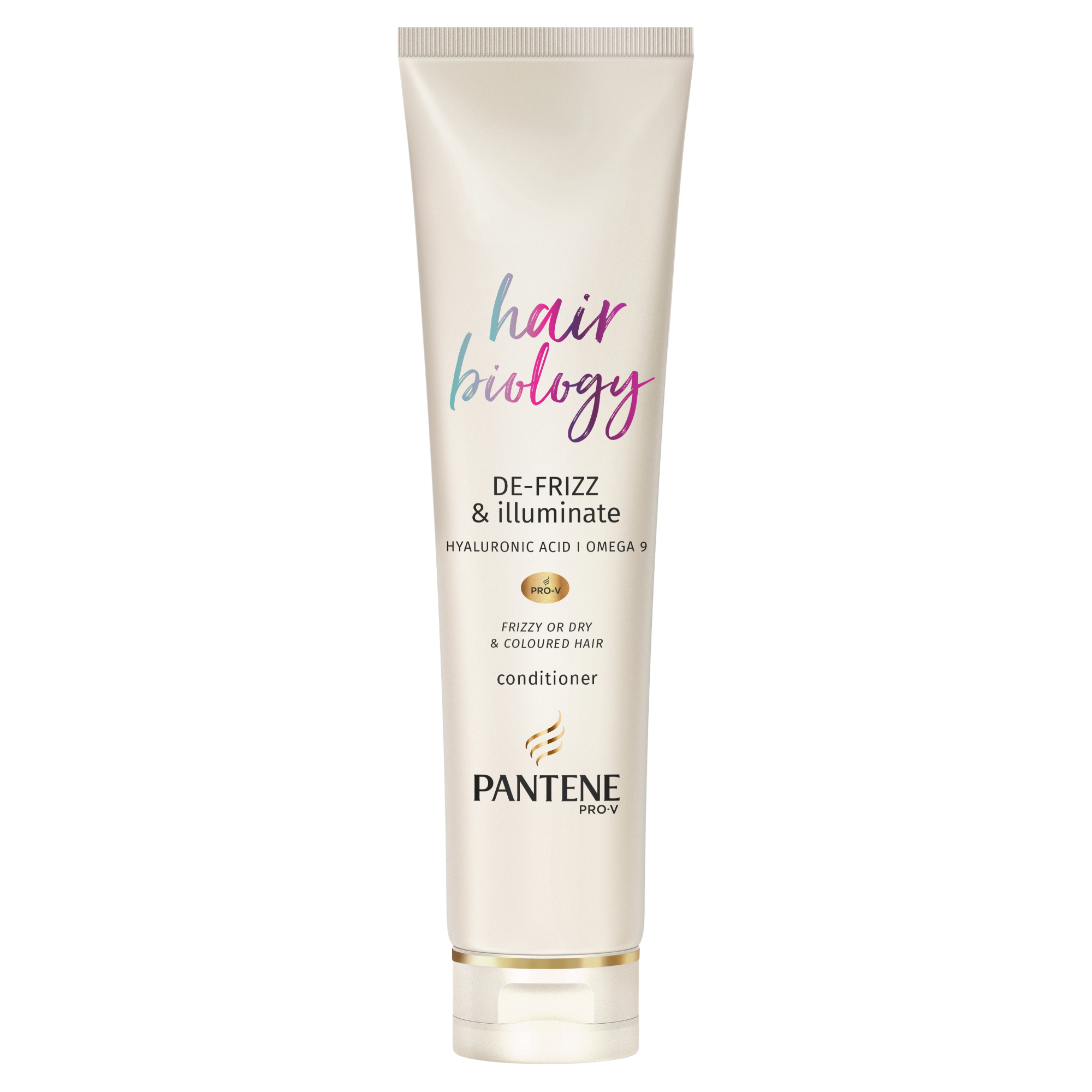 PANTENE Pro-V Hair Biology De-Frizz & Illuminate Conditioner 160ml ...