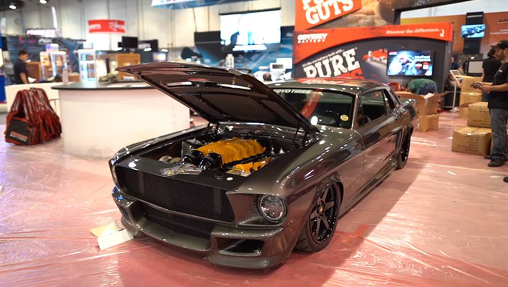 Two ponies collide with this Ferrari-powered Mustang | CarsGuide ...