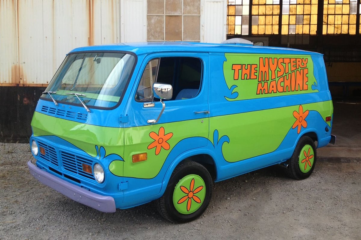 Zoinks! A real-life Mystery Machine! | CarsGuide - OverSteer