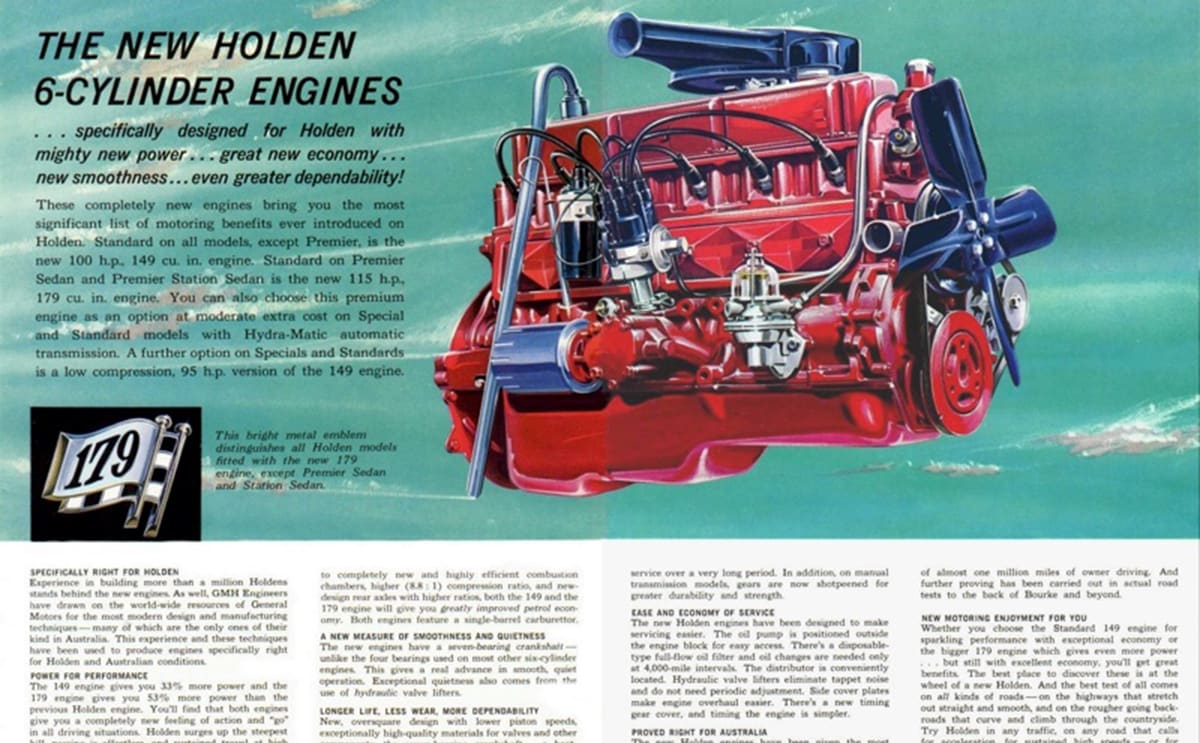 The Red Motor was one of Holden's best six-cylinder engines, and here's ...