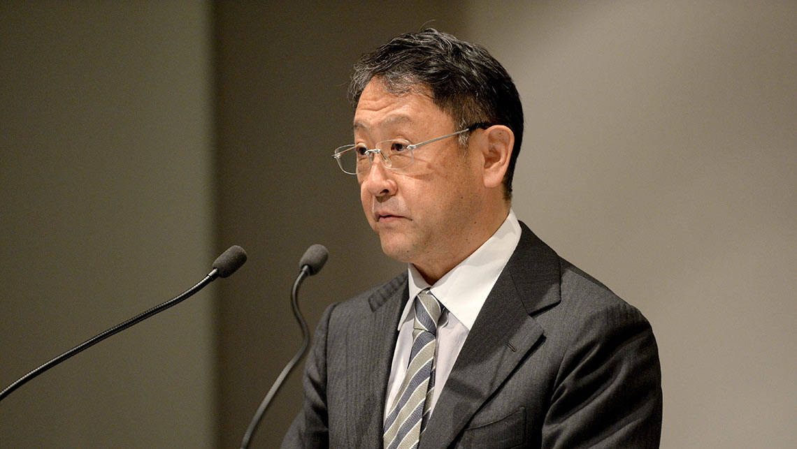 Akio Toyoda, global boss of Toyota, lands in Australia for secret ...