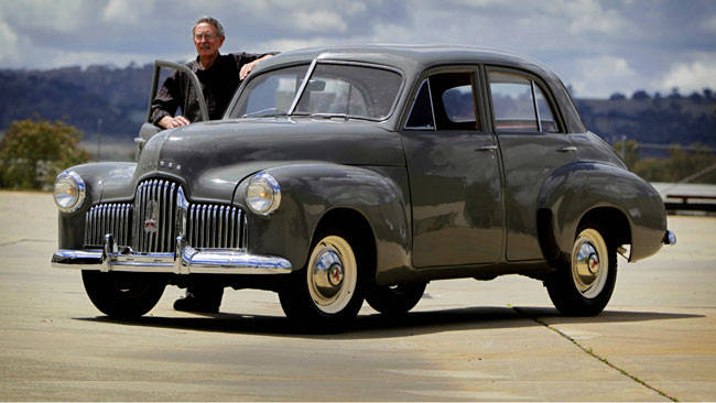 Musuem restores first Holden 48-215 - Car News | CarsGuide