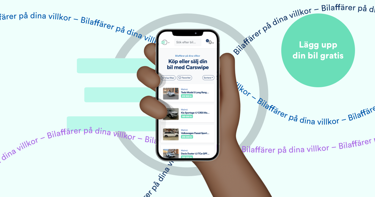 Carswipe - Enklare & Tryggare bilaffärer