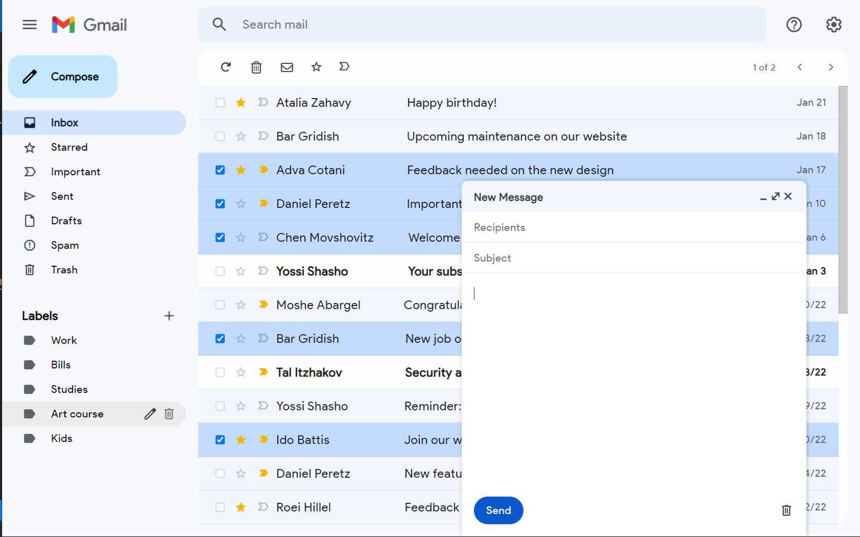 Github Mauricioeinangular Mail A Gmail Clone Project Using Angular And Ngrx