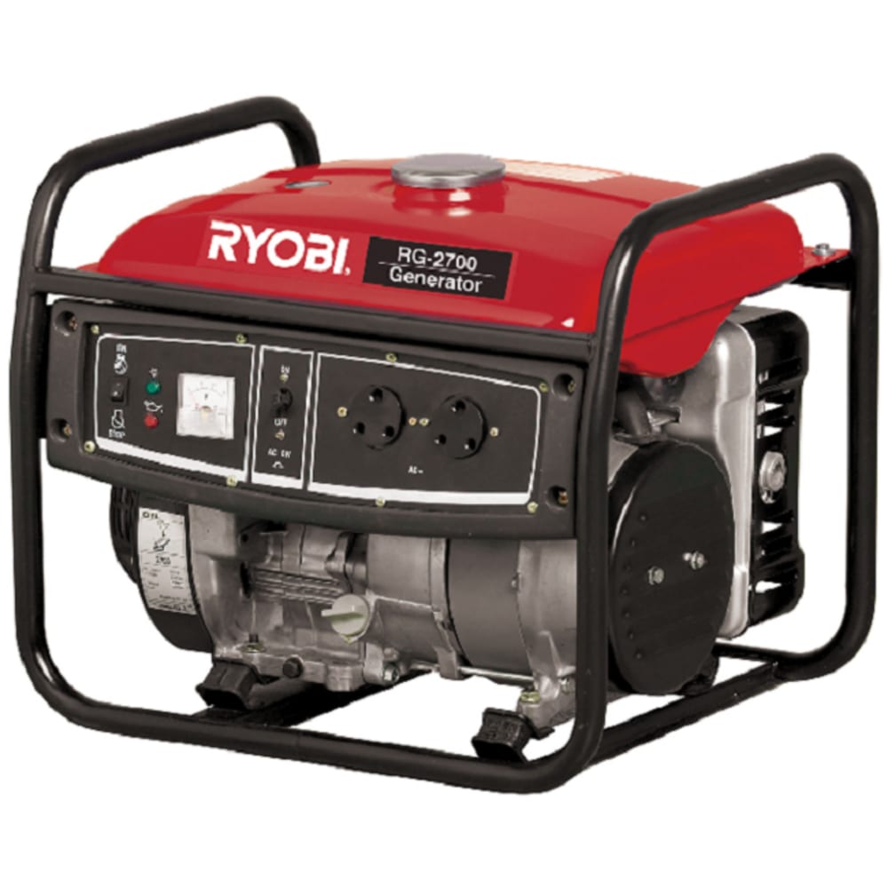 Pre-Owned | Ryobi Red/Black 12l Petrol Generator (Rg-2700a) | Shop Now