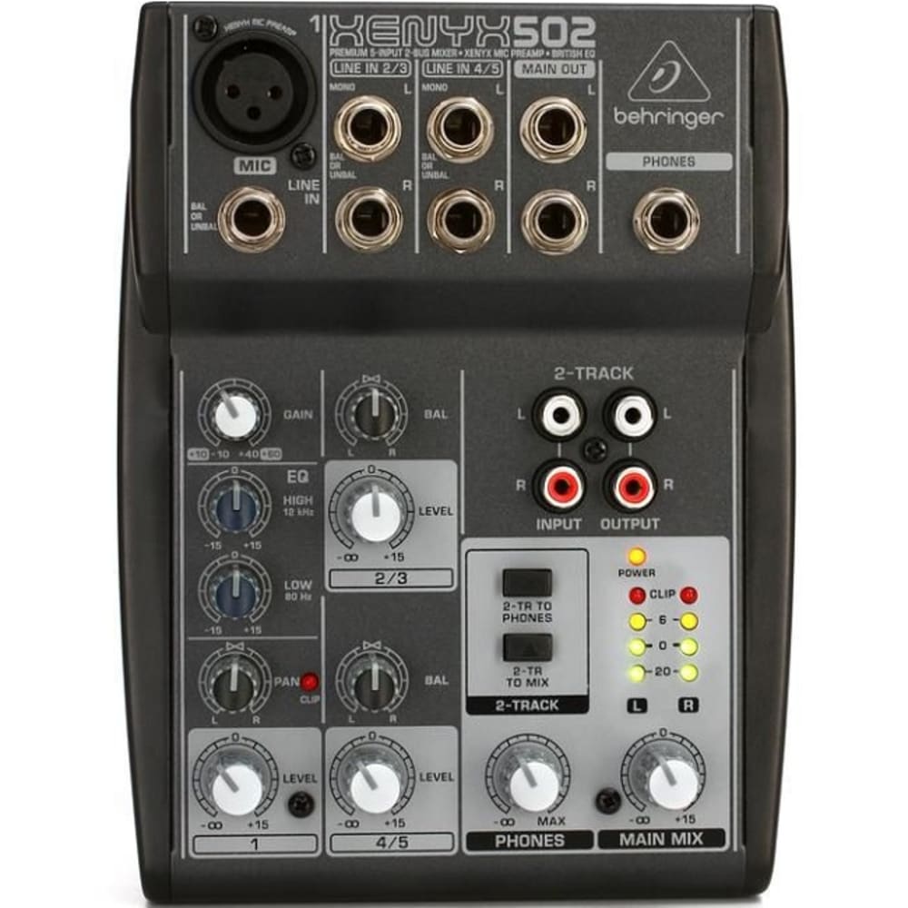 Pre-Owned | Behringer 3ch Dj Line Mixer (Xenyx 502) | Shop Now