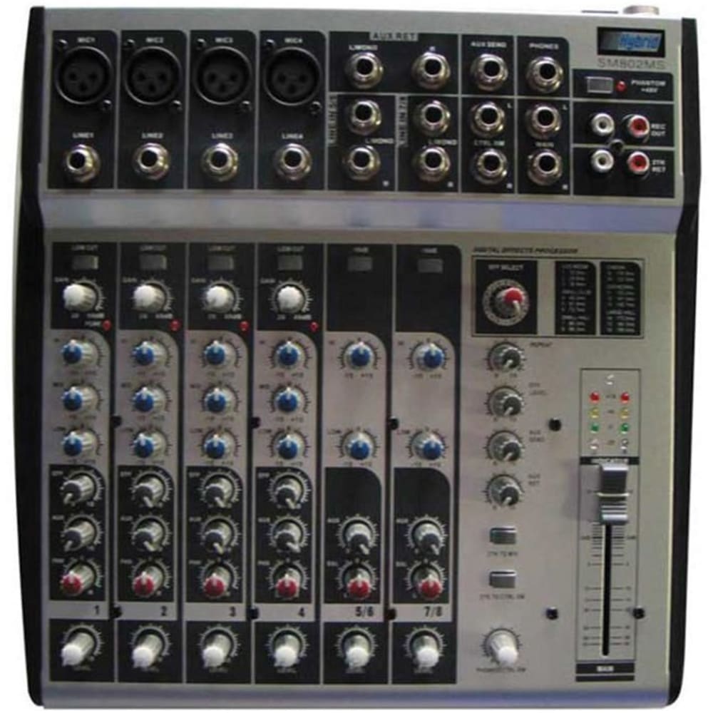 Pre-Owned | Hybrid 8ch Dj Line Mixer (Sm802ms) | Shop Now