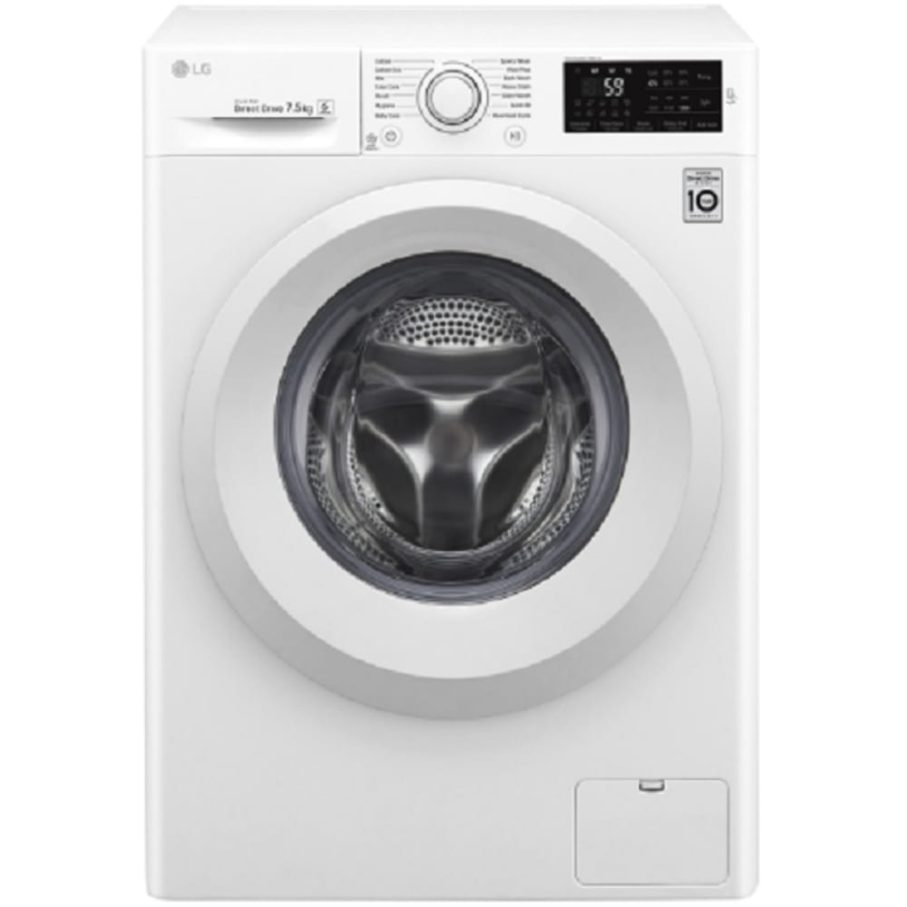 Pre-Owned | Lg White 7.5kg Front Loader (Wd-10165fu) | Shop Now