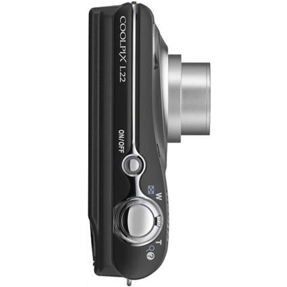 Pre-Owned | Nikon Black Digital Camera (Coolpix L22) | Shop Now