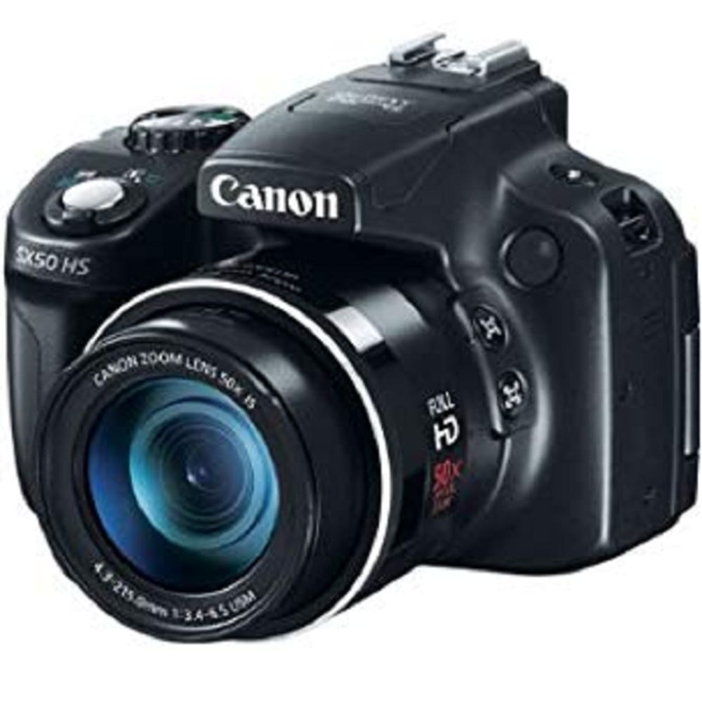 Pre-Owned | Canon Black Powershot (Sx50 Hs) | Shop Now