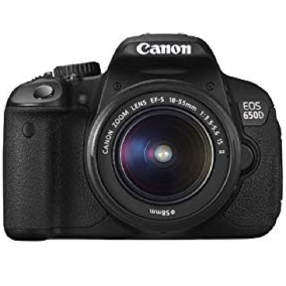 Pre-Owned | Canon Black Digital Slr (Eos 650d) | Shop Now