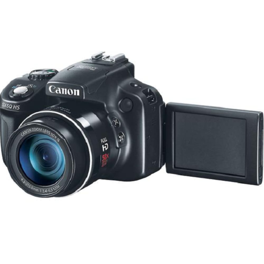 Pre-Owned | Canon Black Powershot (Sx50 Hs) | Shop Now