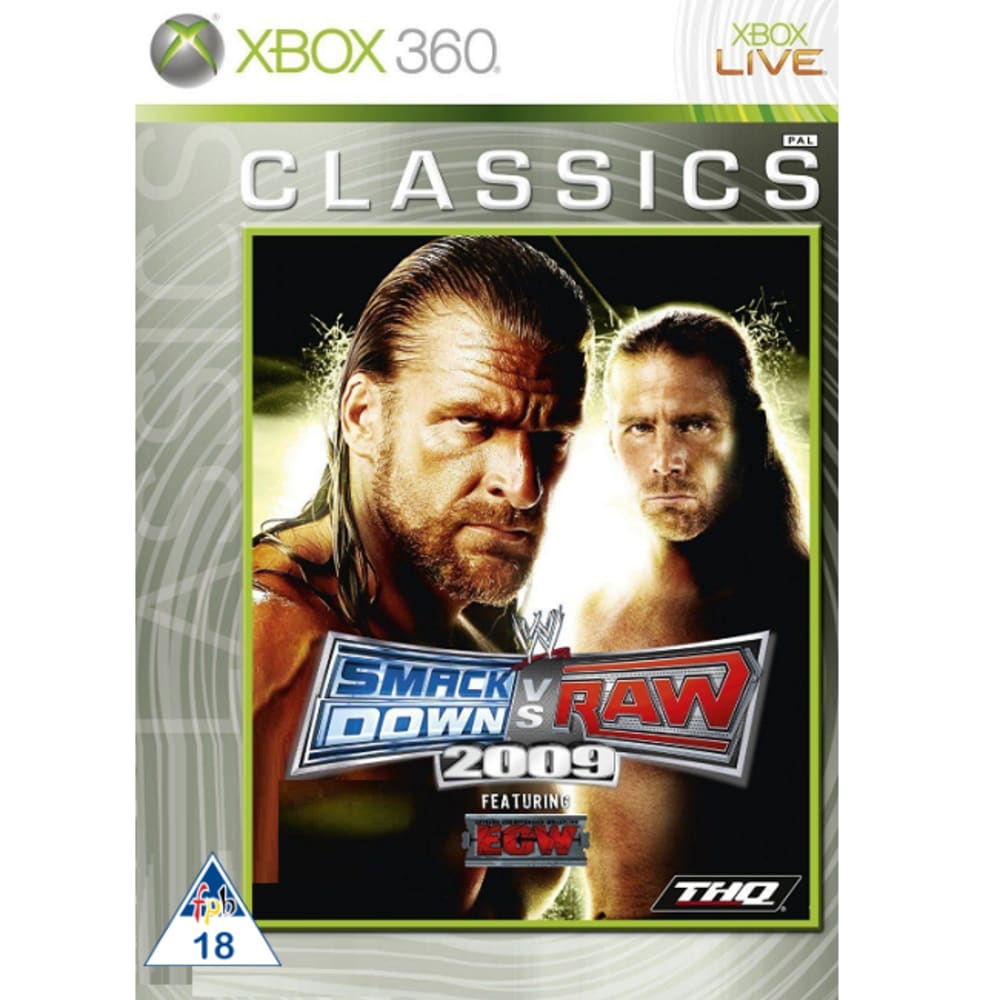 Pre-Owned | Microsoft Wwe Smackdown Vs Raw 2009 Classics (Xbox 360 ...