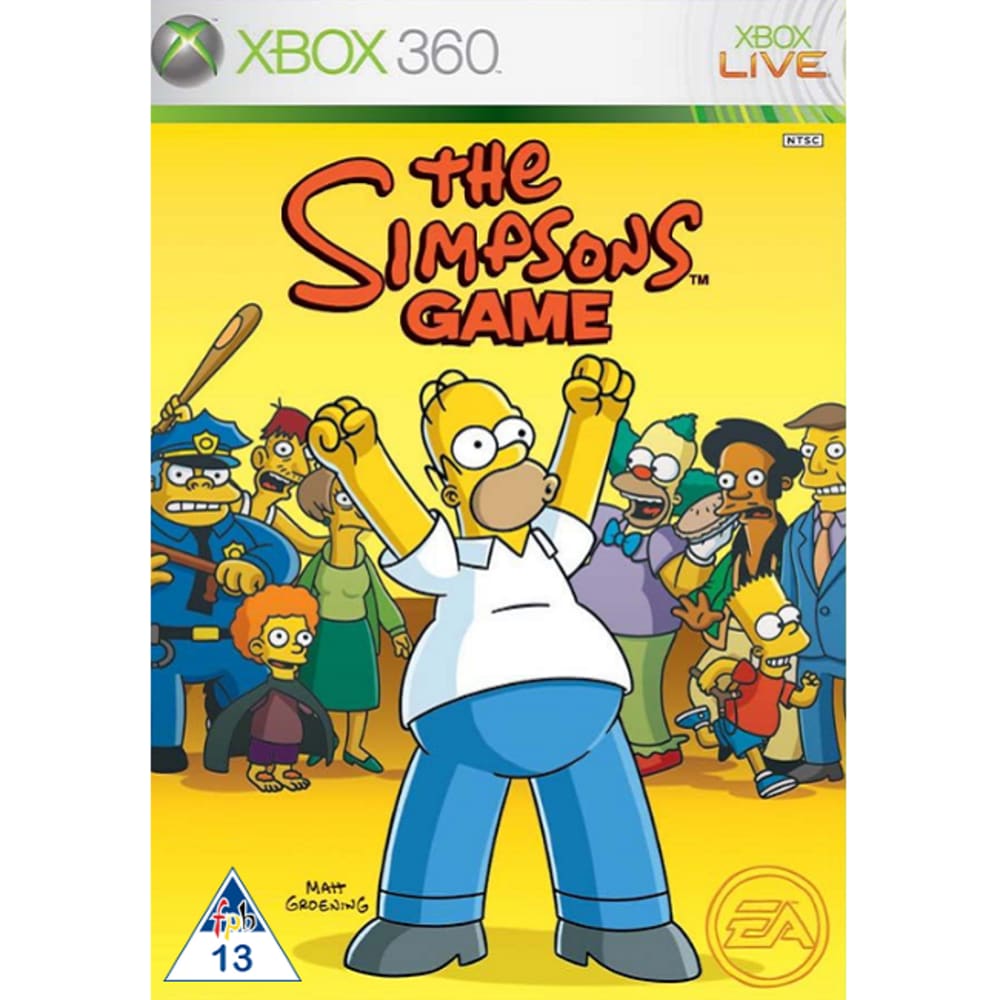 Pre-Owned | Microsoft The Simpsons Game (Xbox 360) | Shop Now