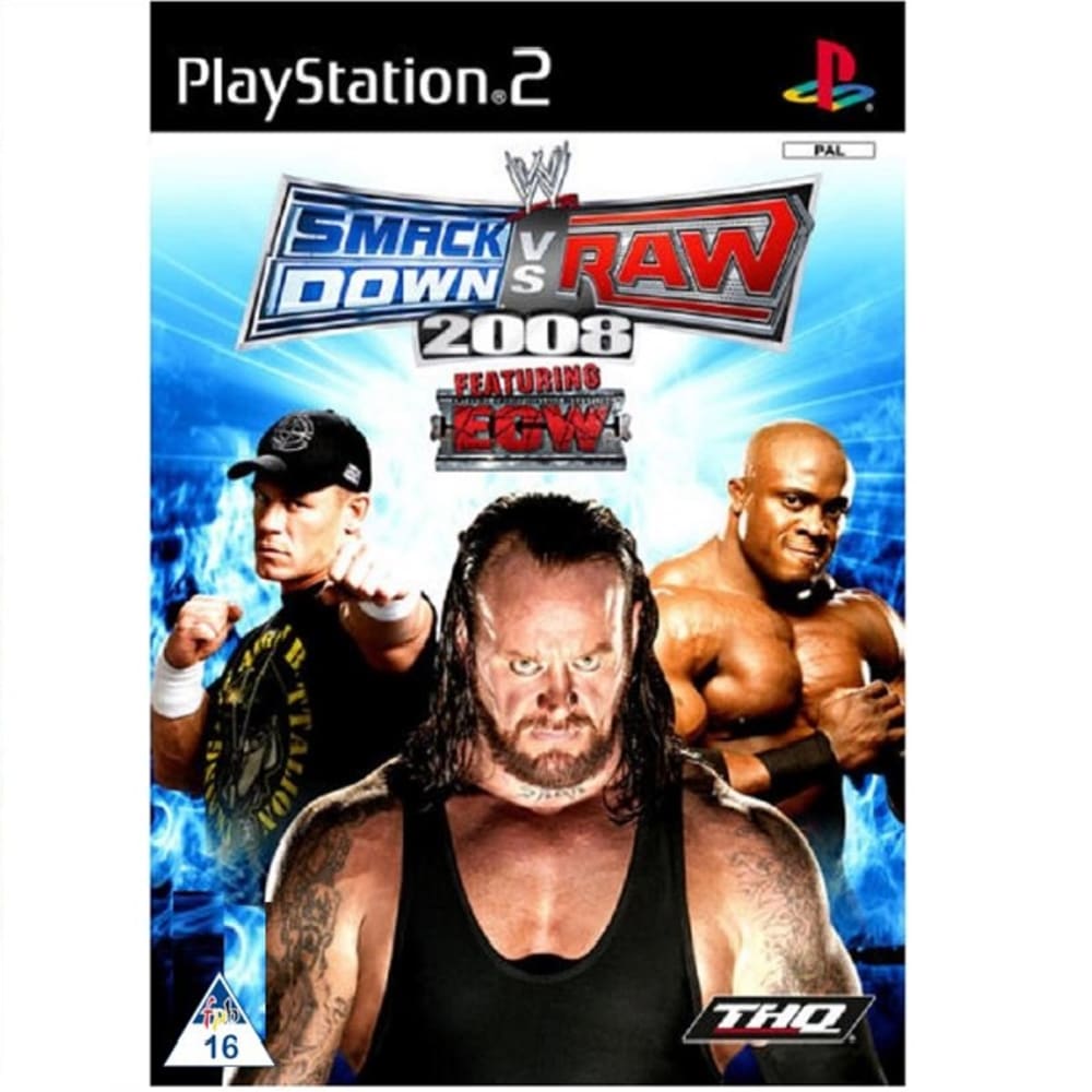 Pre-Owned | Sony Smackdown Vs Raw 2008 (Ps2) | Shop Now