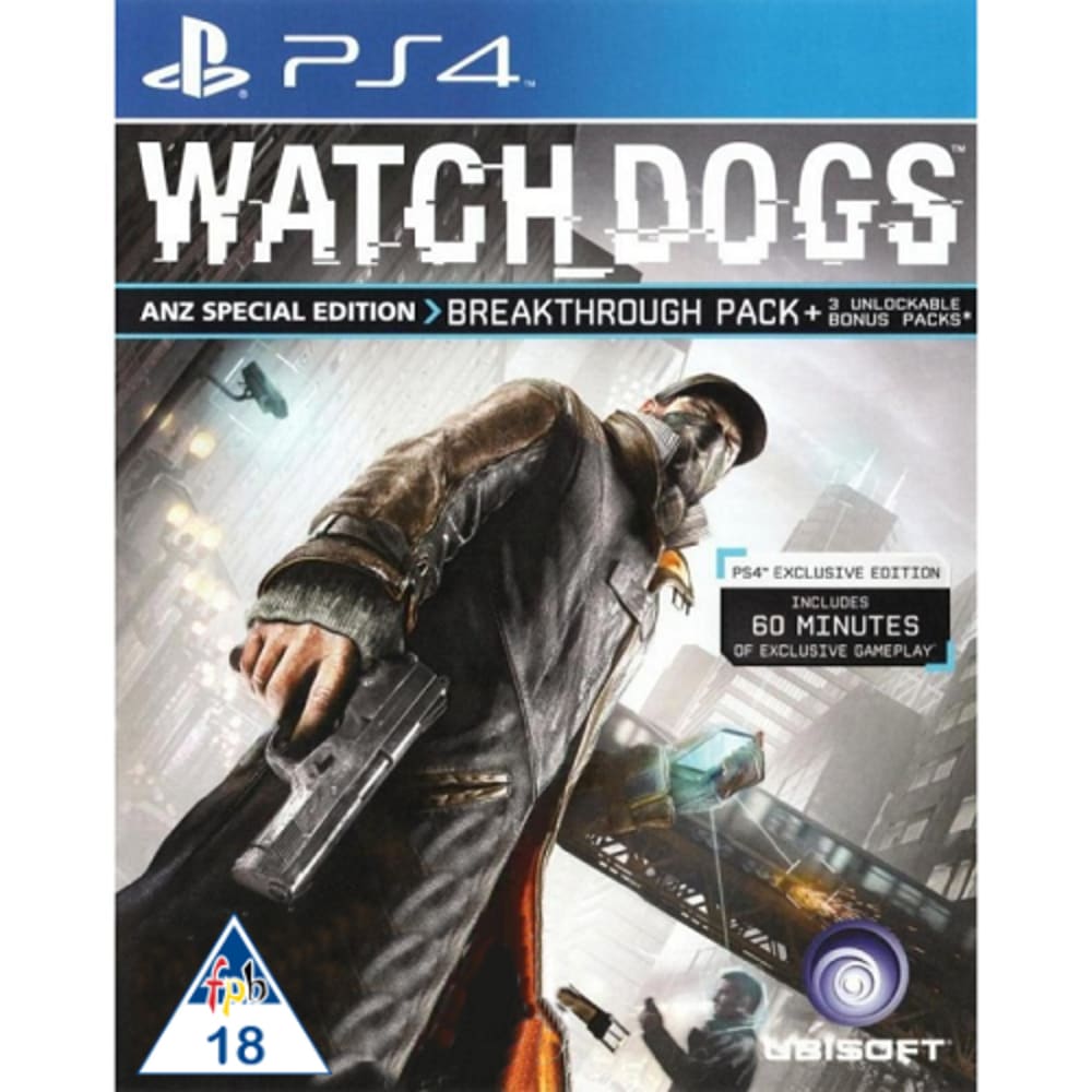 Pre-Owned | Sony Watch Dogs: Special Edition (Ps4) | Shop Now