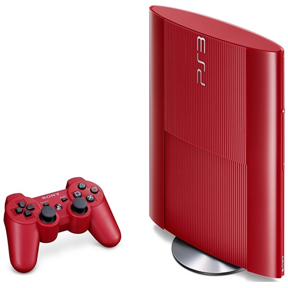 Pre-Owned | Sony Red Playstation 3 Super Slim (500gb) | Shop Now