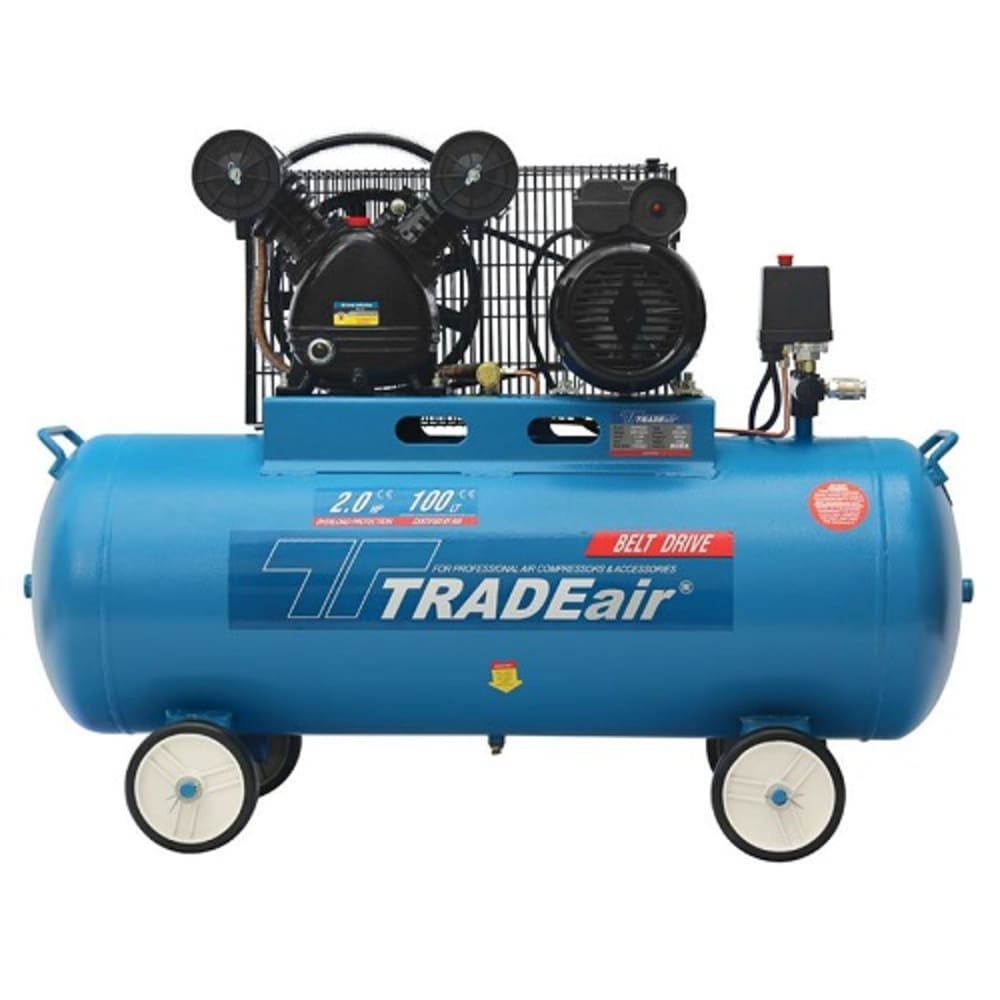 Pre-Owned | Tradeair 100l Belt Drive Compressor (Mcfrc221) | Shop Now