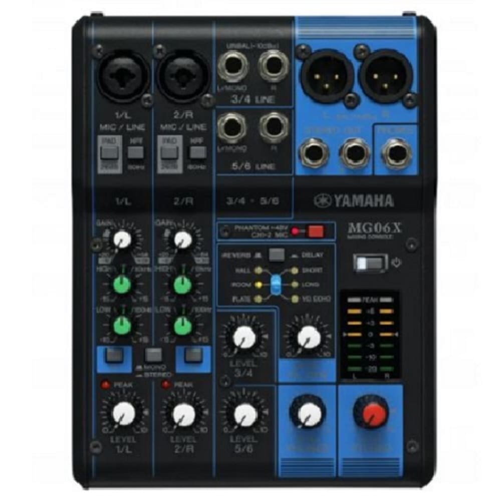 Pre-Owned | Yamaha 3ch Dj Line Mixer (Mg06x) | Shop Now