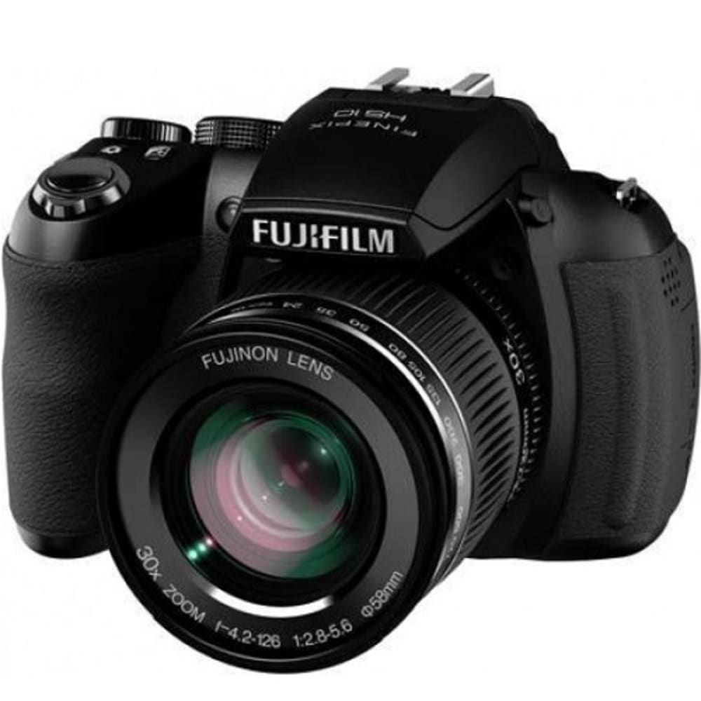 Pre-Owned | Fujifilm 3" 10mp Black Digital Camera (Finepix Hs10) | Shop Now