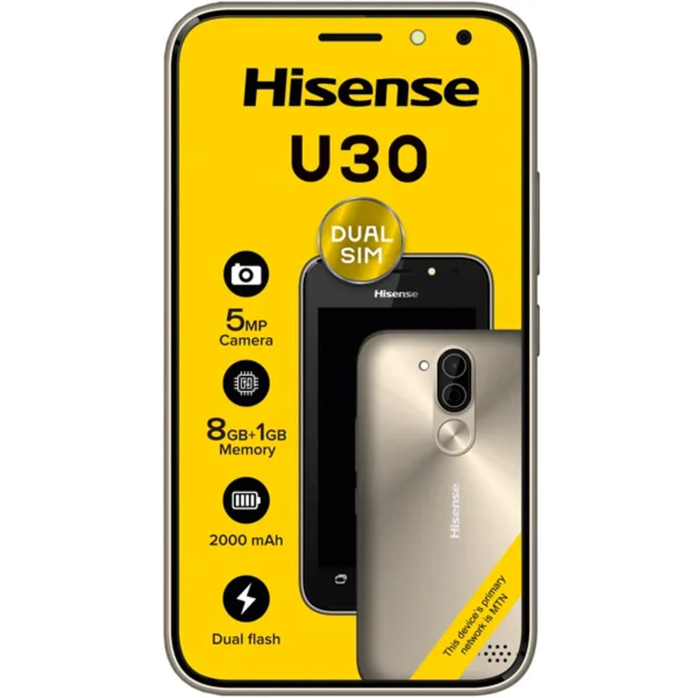 Pre-Owned | Hisense U30 (8gb) | Shop Now