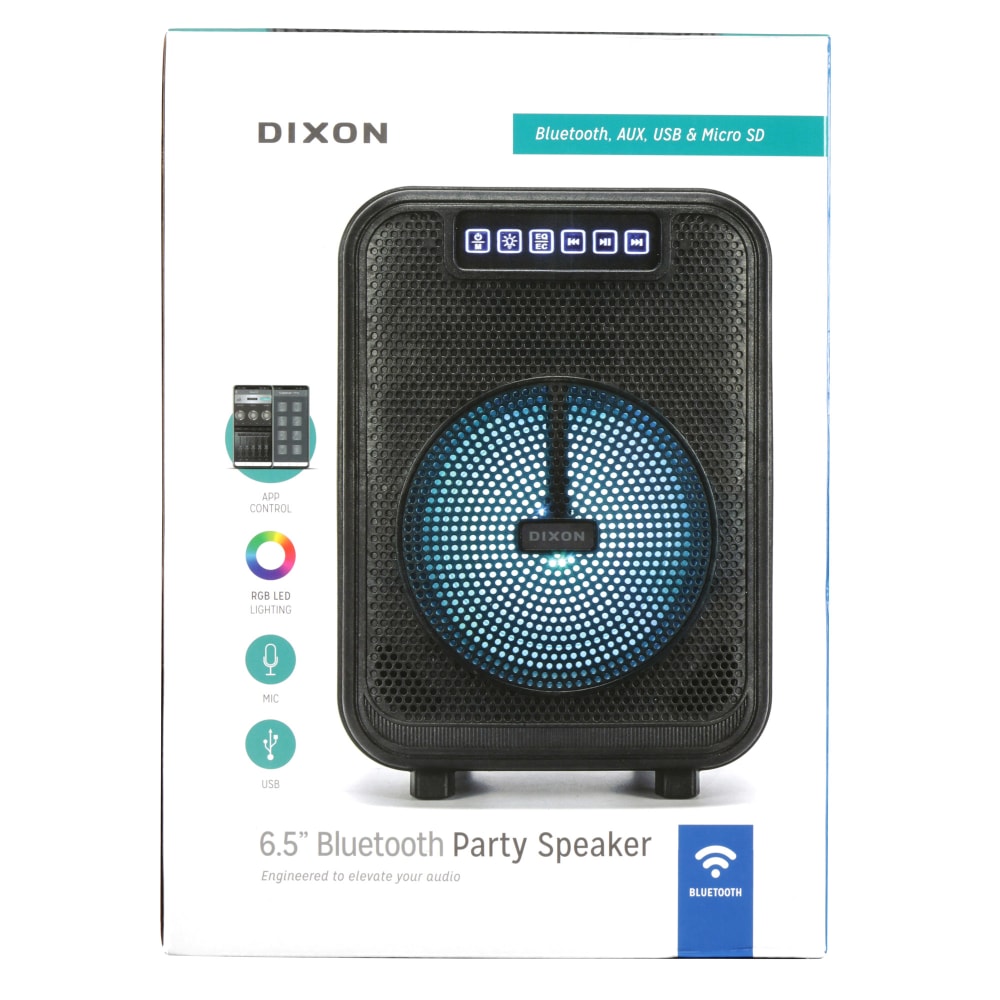Dixon 6.5" Bluetooth Party Speaker | Shop Now