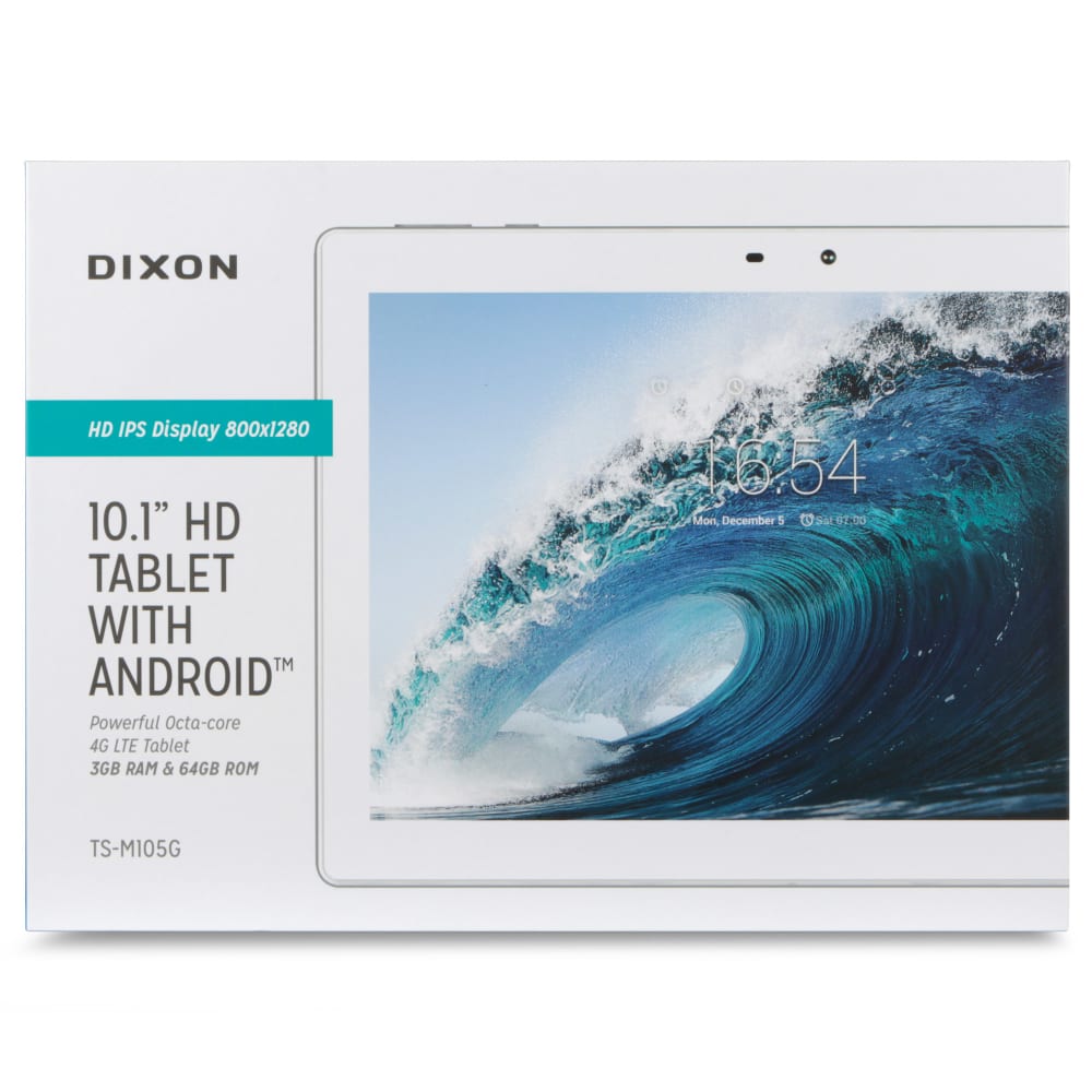 Dixon 10.1" Hd Tablet With Android | Shop Now