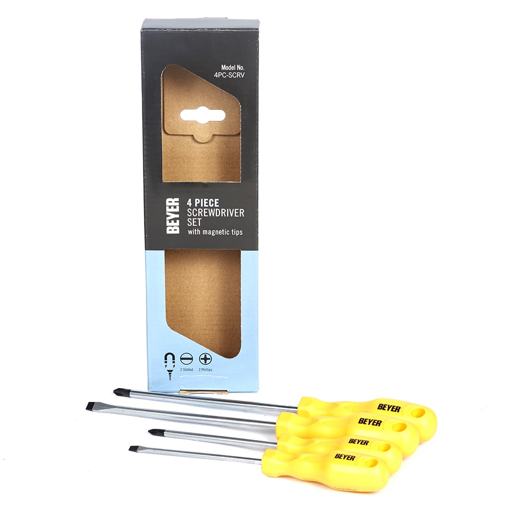 Beyer 4-Piece Screwdriver Set | Shop Now