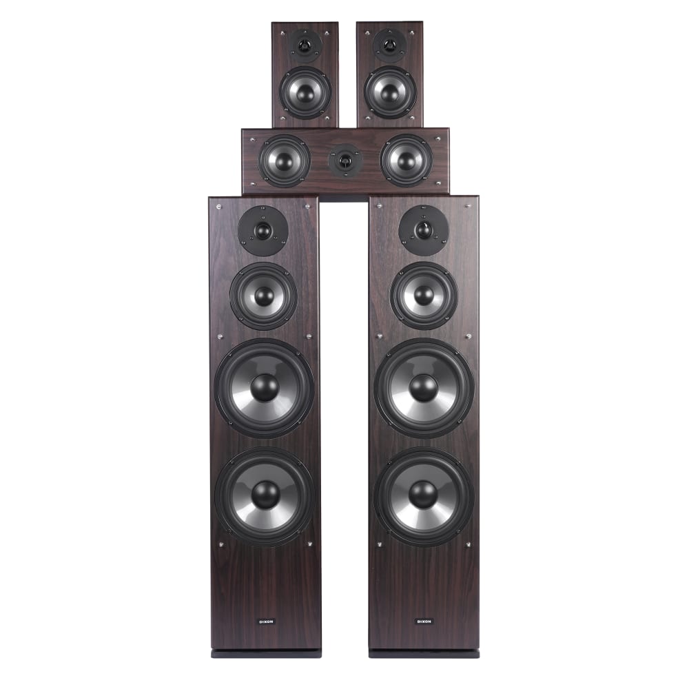 Dixon 5-Speaker Home Theatre Speaker System | Shop Now