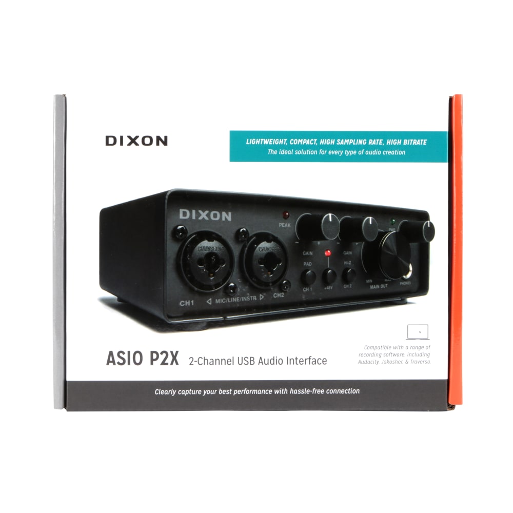 Dixon 2-Channel Usb Audio Interface | Shop Now