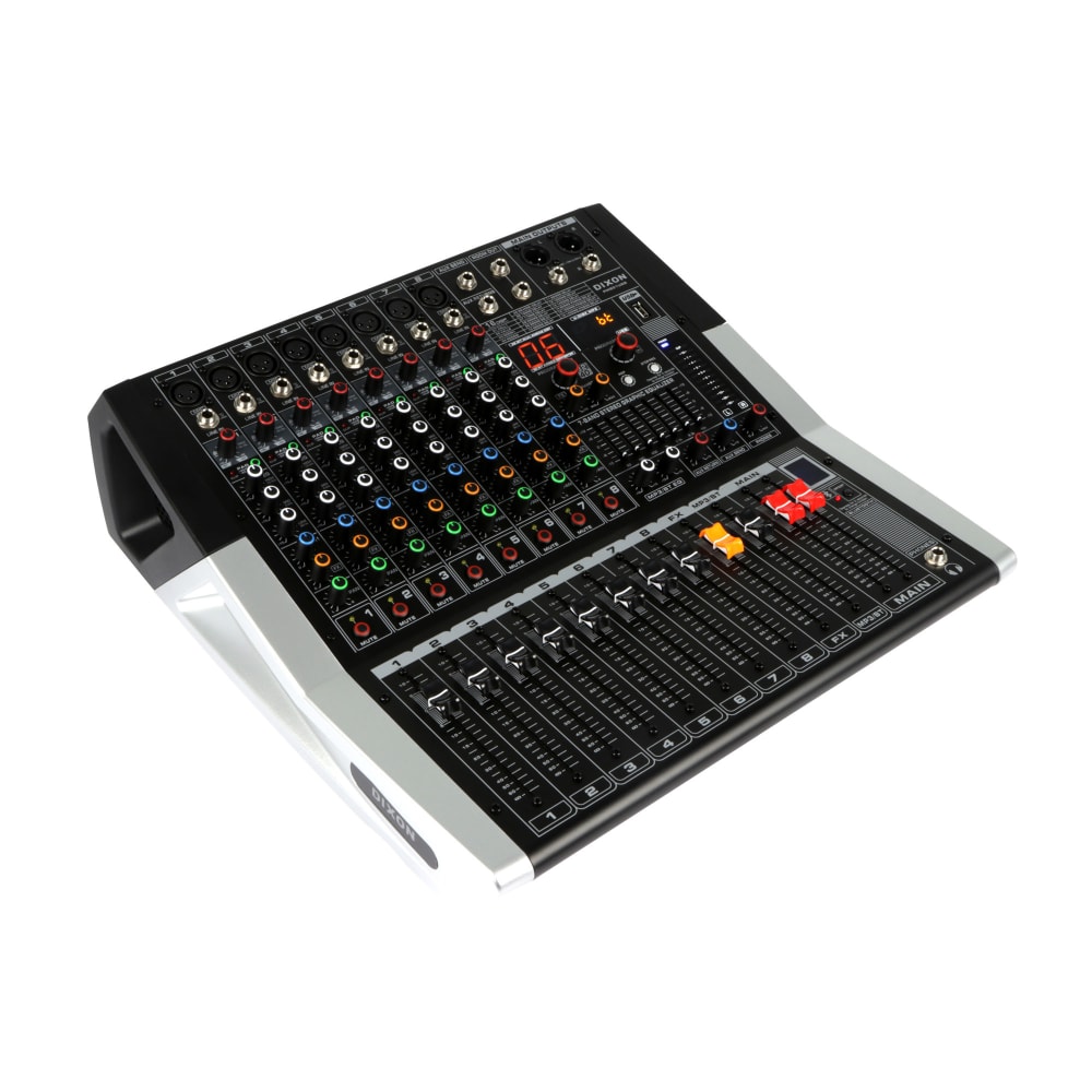 Dixon 8-Channel Powered Mixer | Shop Now