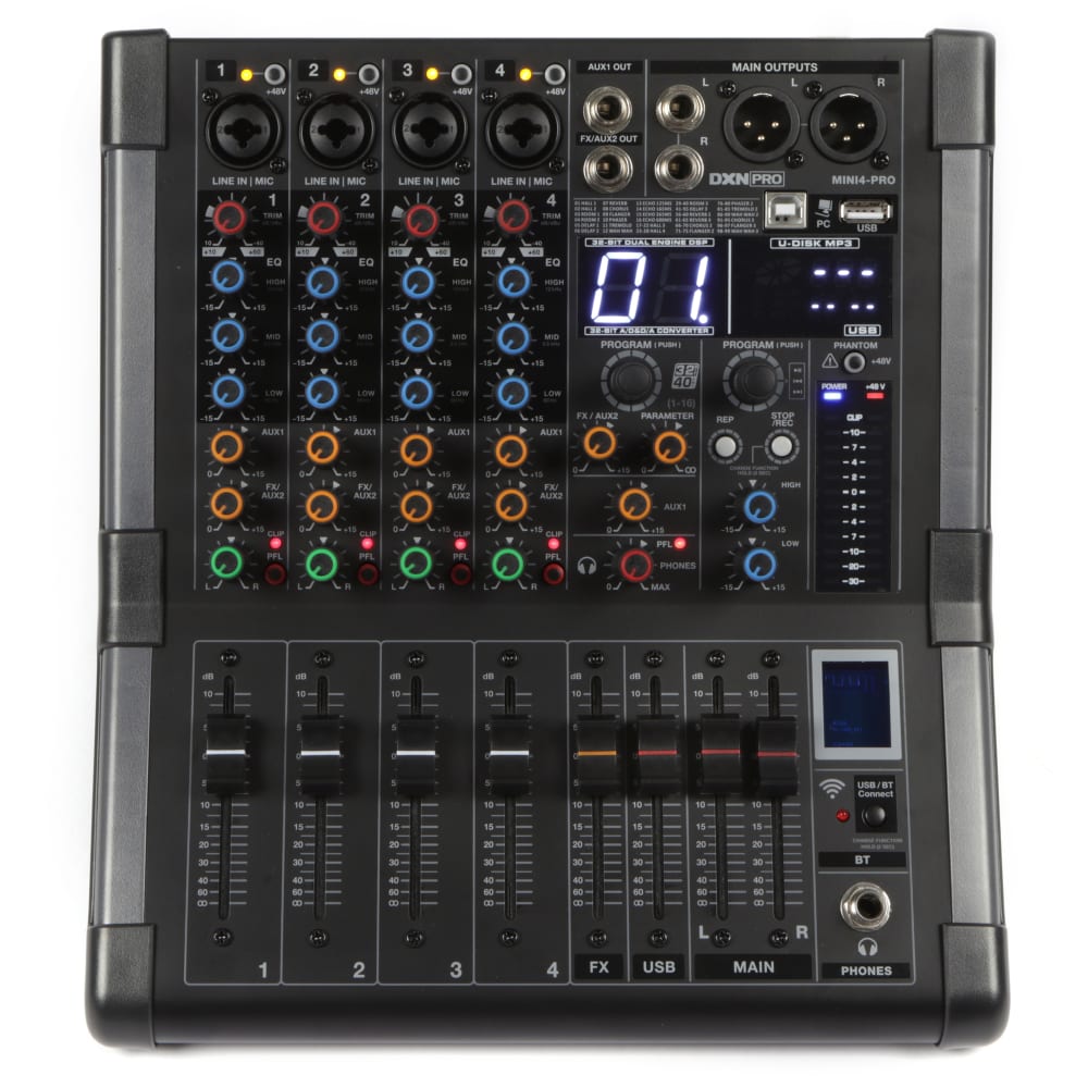 Dxn Pro 4-Channel Powered Mixer | Shop Now
