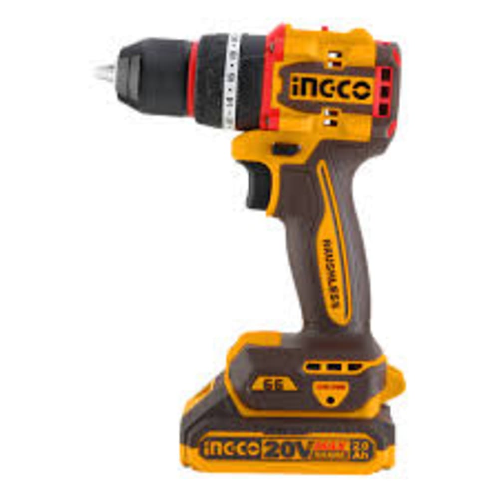 Pre-Owned | Ingco 20v Compact Brushless Cordless Impact Drill ...
