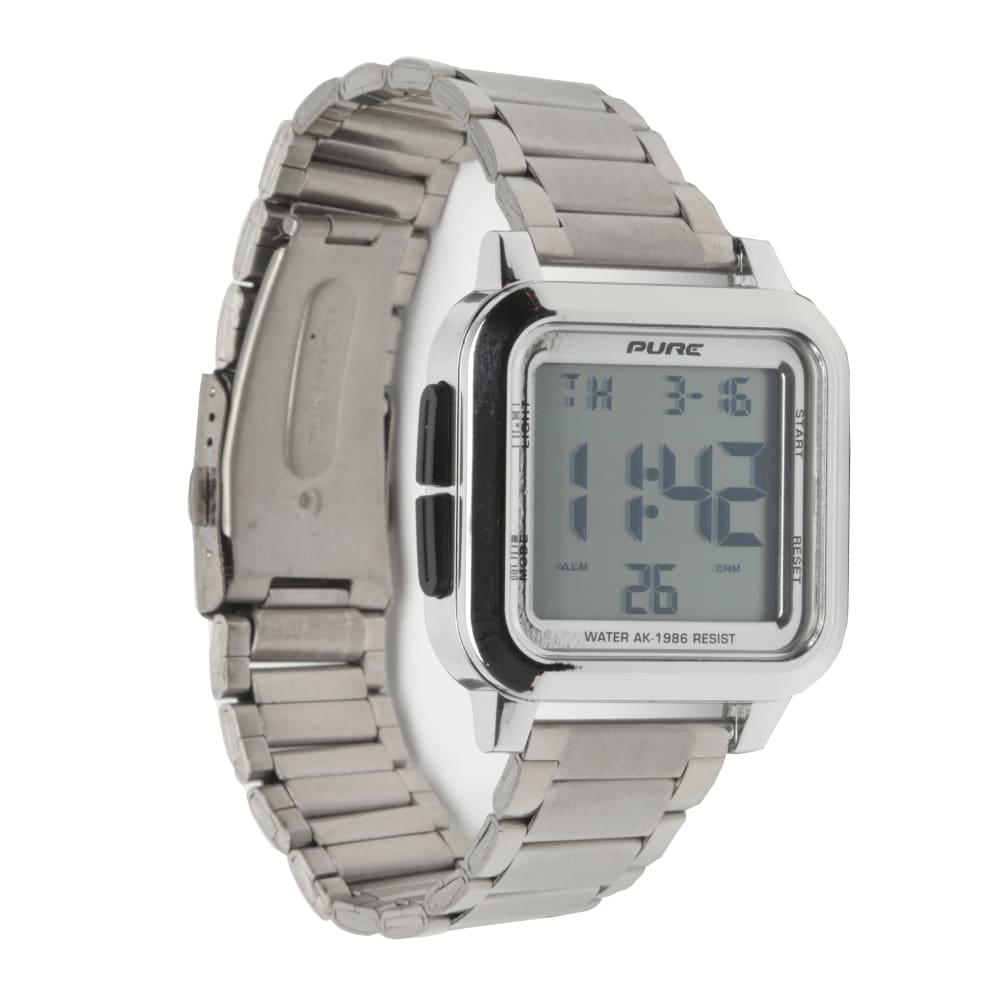 Pure Digital Square Face Stainless Steel Band | Shop Now