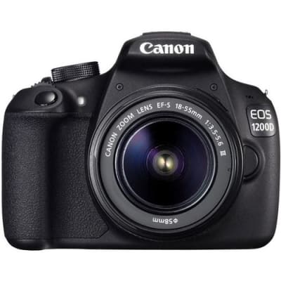 Pre-Owned | Canon 18mp Black Digital Camera (Eos 1200d) | Shop Now