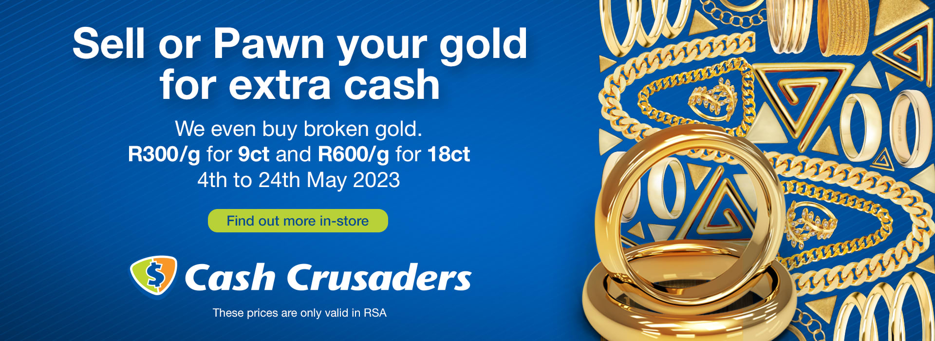 Cash Crusaders: Shop New or Secondhand | Sell | Pawn