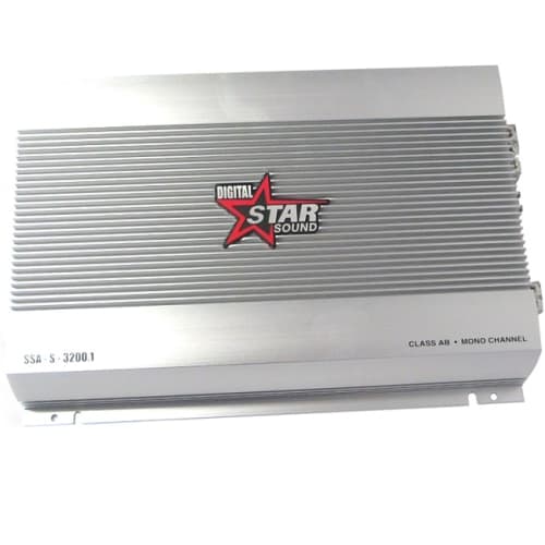 Pre-Owned | Starsound 3200w Car Amp (Ssa-S-3200.1) | Shop Now