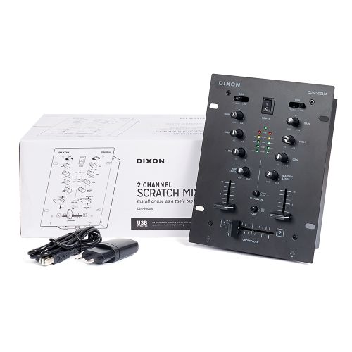 Cash Crusaders | New Goods | Dixon 2 Channel Scratch Mixer – Usb Powered