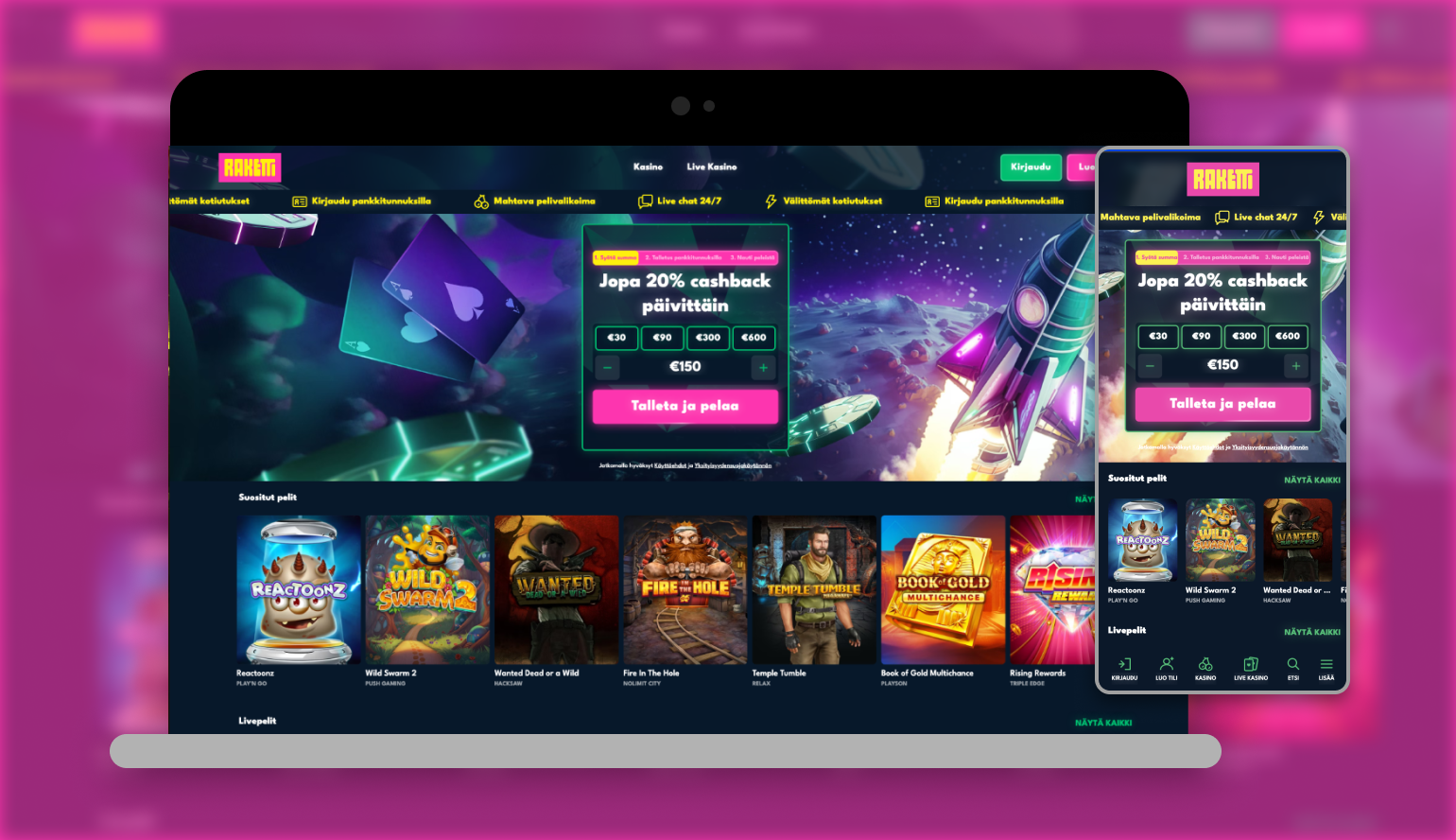 Raketti Casino Review | What we discovered! (Updated)