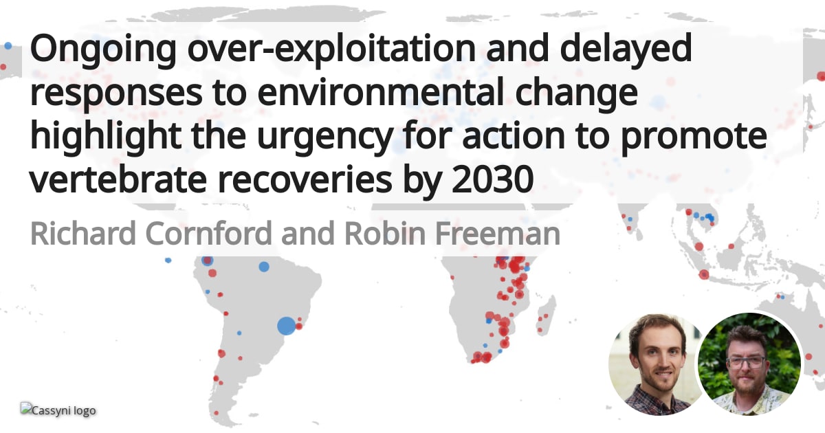 Ongoing over-exploitation and delayed responses to environmental change ...