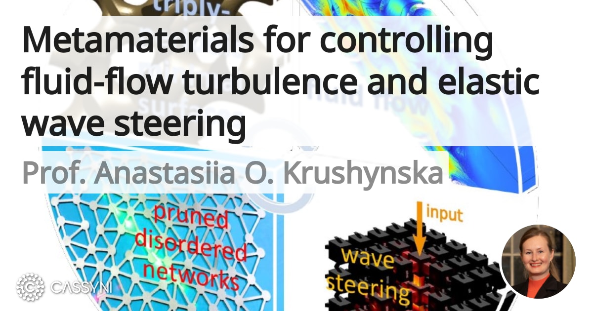 Metamaterials for controlling fluid-flow turbulence and elastic wave ...
